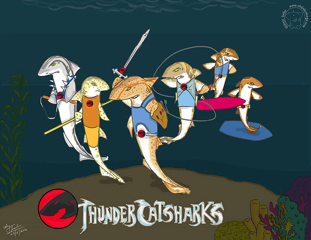 "Oh, Dakuwaqa!" - The Shark comics and cartoons: ThunderCatsharks!