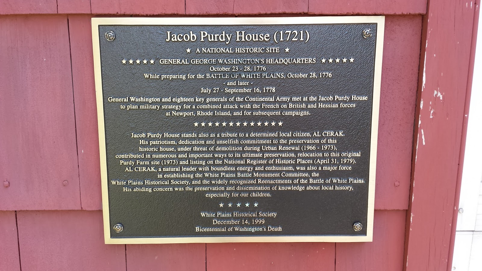 The Matt Ward History Experience : Jacob Purdy House