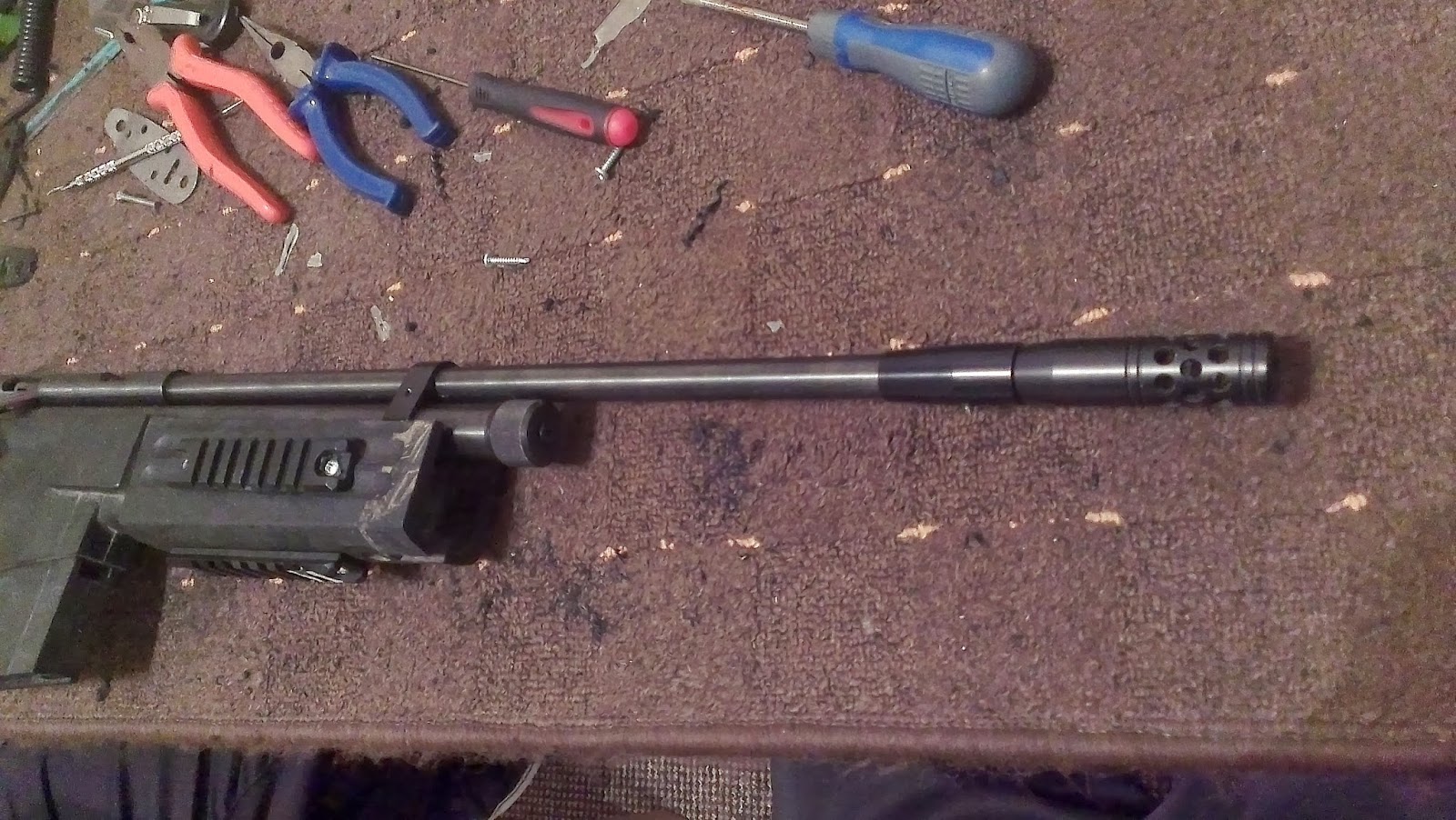 AIR RIFLES AND SHOOTING: QB78 IN JACKAL STOCK