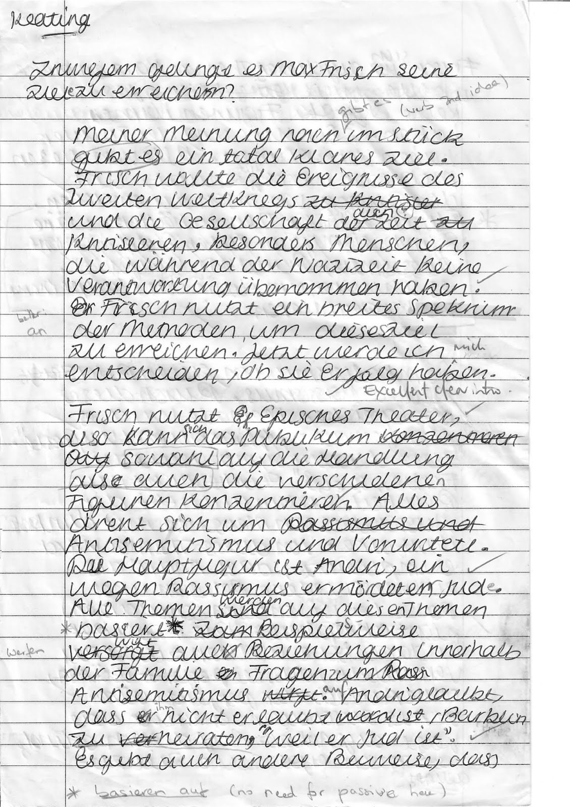 Keating Young: Advice and Examples for A Level German Essay Writing ...