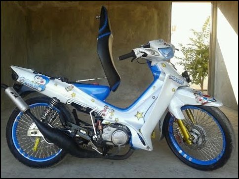 10 Contoh Modifikasi Motor Fiz R Standart dan Underbound