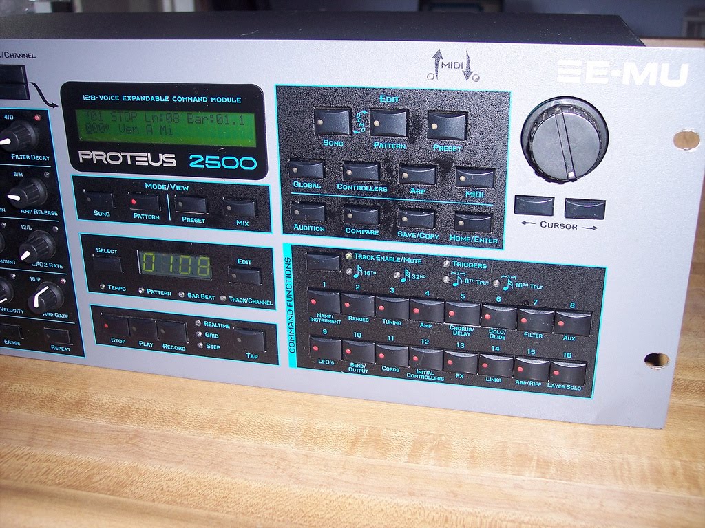 MATRIXSYNTH: Emu Proteus 2500 128 Polyphony Synthesizer