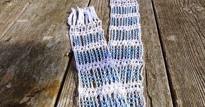 Niftynnifer's Crochet & Crafts: Free Crochet Pattern ~Crochet Beaded Scarf