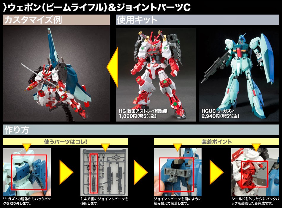 HG 1/144 Build Part Custom Campaign - Release Info