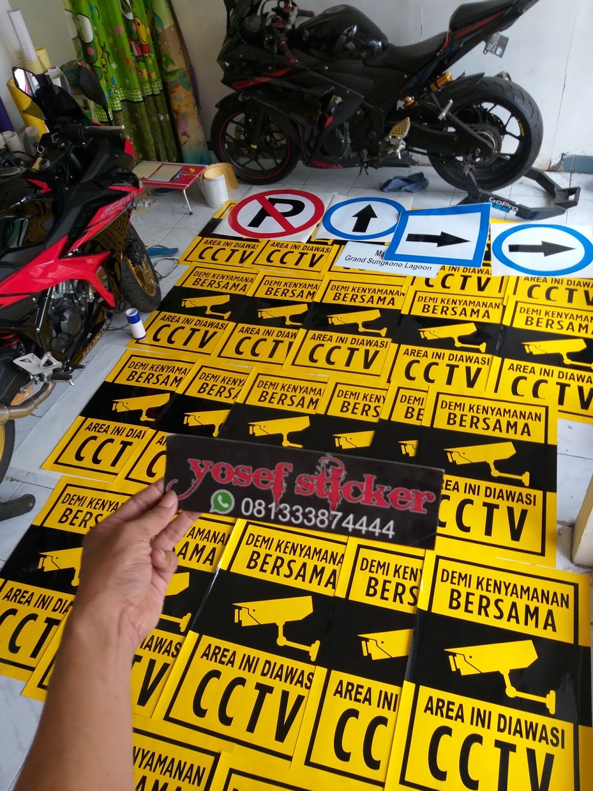 YOSEF CUTTING STICKER (SURABAYA CUTTING STICKER NINJA 250) STICKER ...