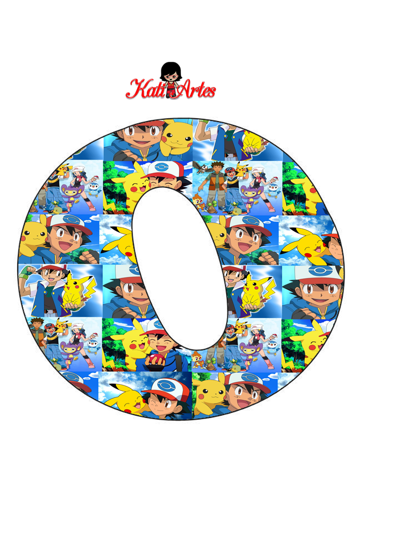 Lindo Abecedario de Pokemon. Cute Alphabet of Pokemon. - Oh my Alfabetos!