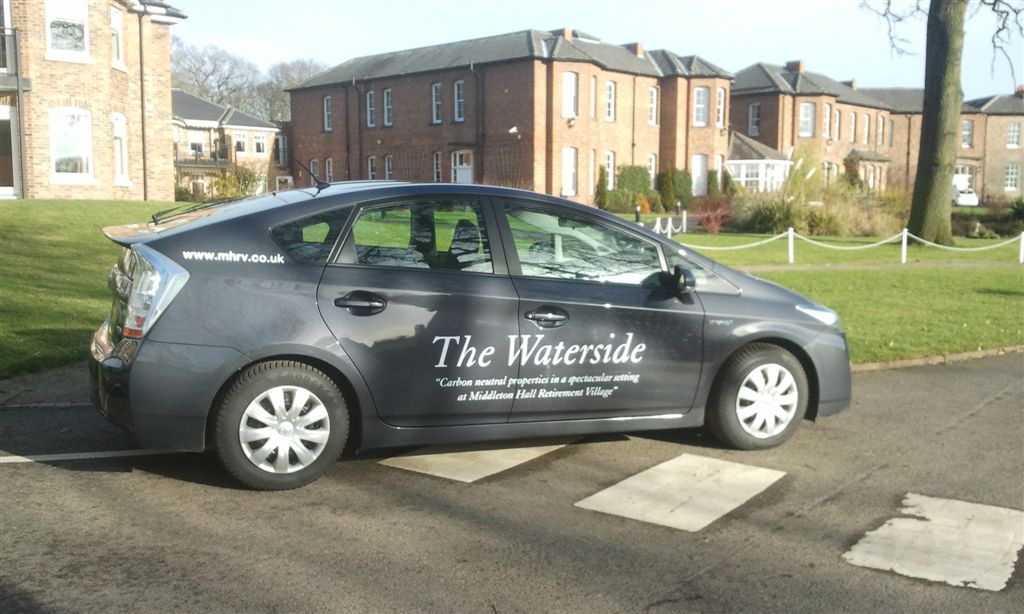 The Green I Signs Blog: courtesy car graphics supplied & fitted by ...