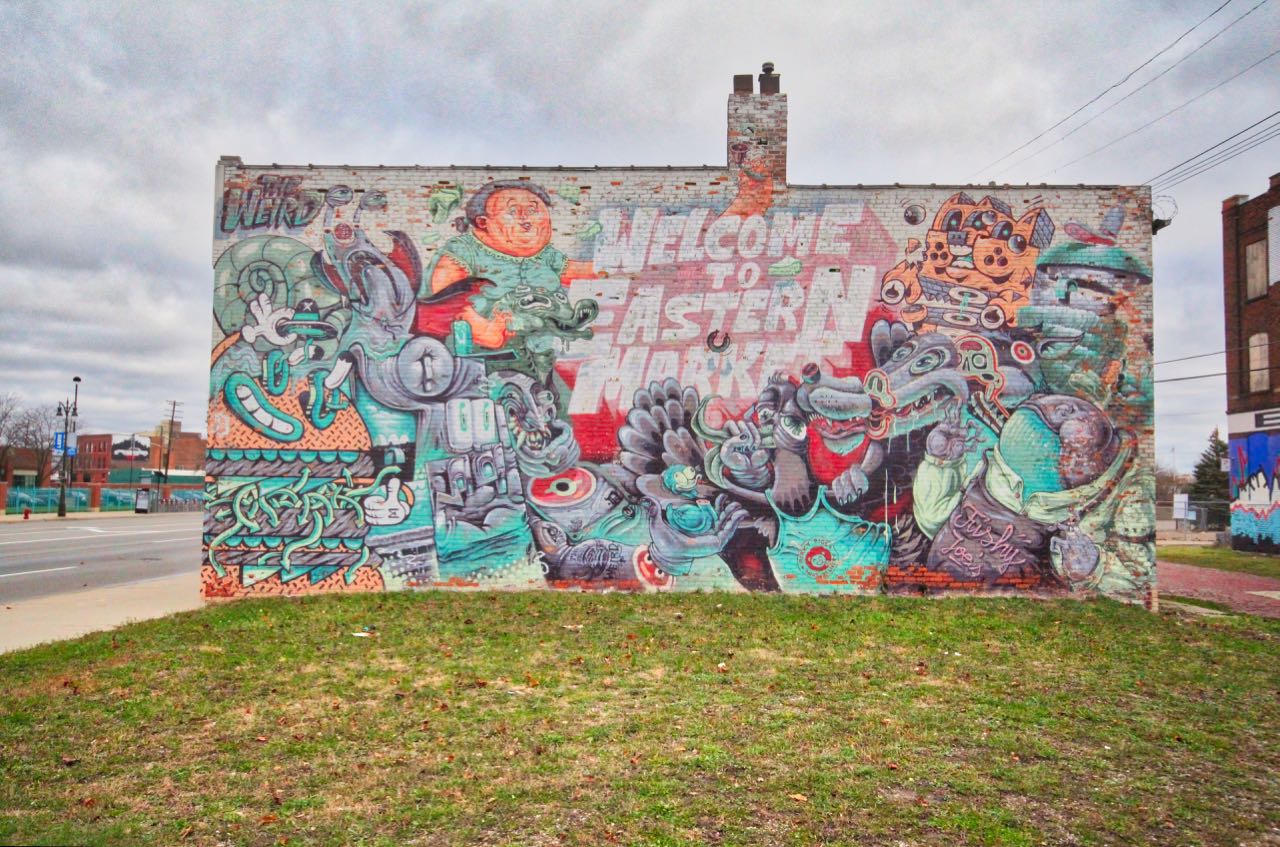 austin cubed: graffiti walk: detroit, michigan