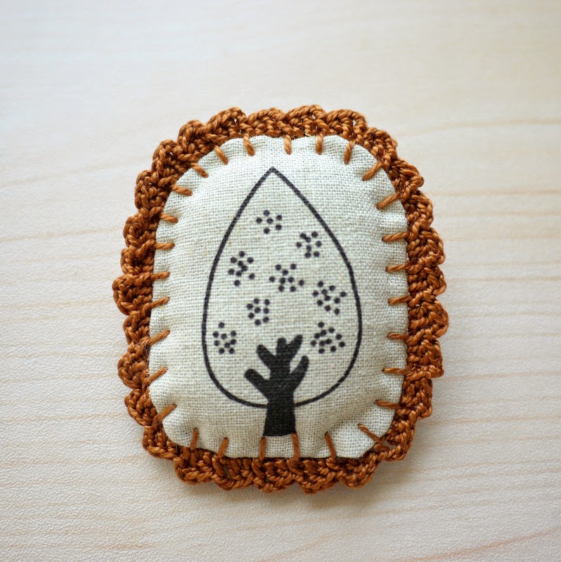 patch.stitch.button: Whimsical Brooches... Trees