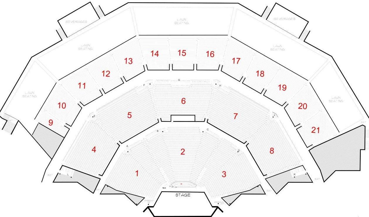 marcus amphitheater seating