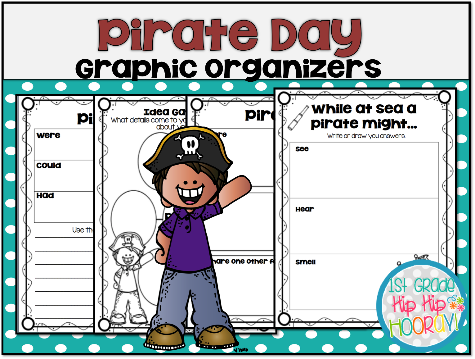 1st Grade Hip Hip Hooray!: Pirate Themed Day!