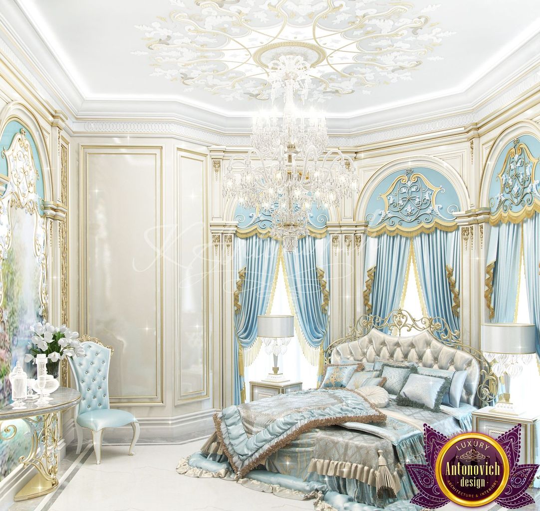 LUXURY ANTONOVICH DESIGN UAE: Master Bedroom design by Katrina Antonovich
