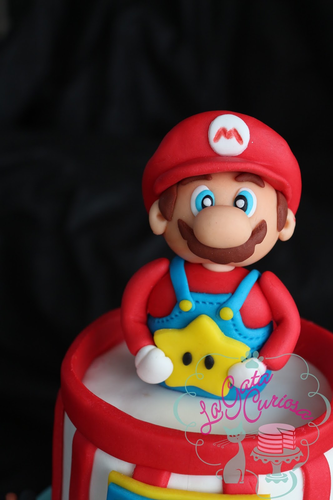 La Gata Curiosa: TARTA SUPER MARIO BROSS PARA SUPER ALEX