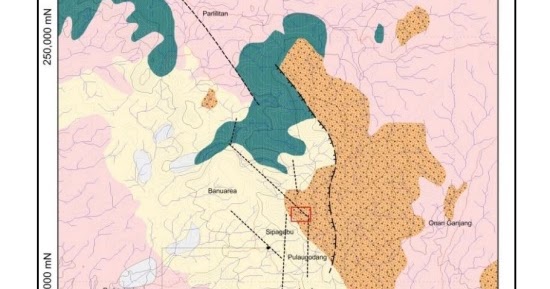 Peta Potensi Tambang Emas Dolok Pinapan, Banuarea, Pakkat - Pinapan News