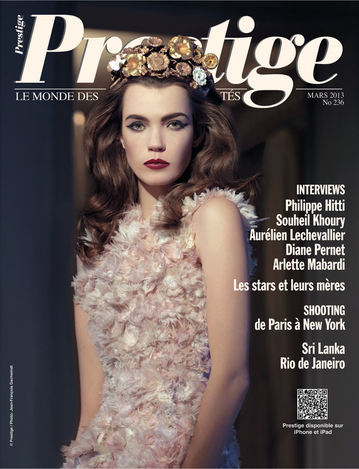 Chérie Model Management: Our superstar Taya for Prestige magazine!