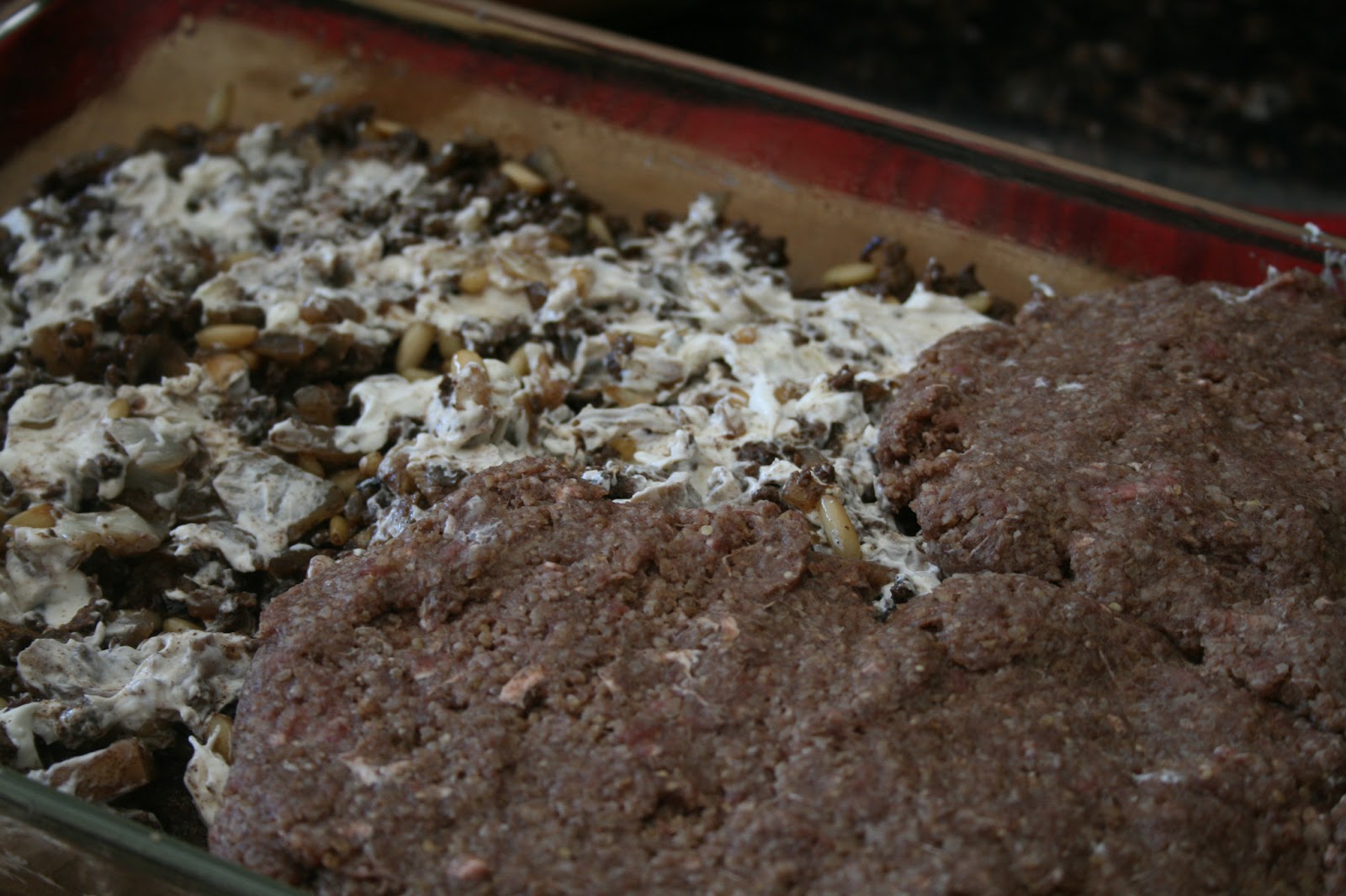 Julia's Cookbook: Kibbee Bi Saniyeh (Kibbee in the Tray)