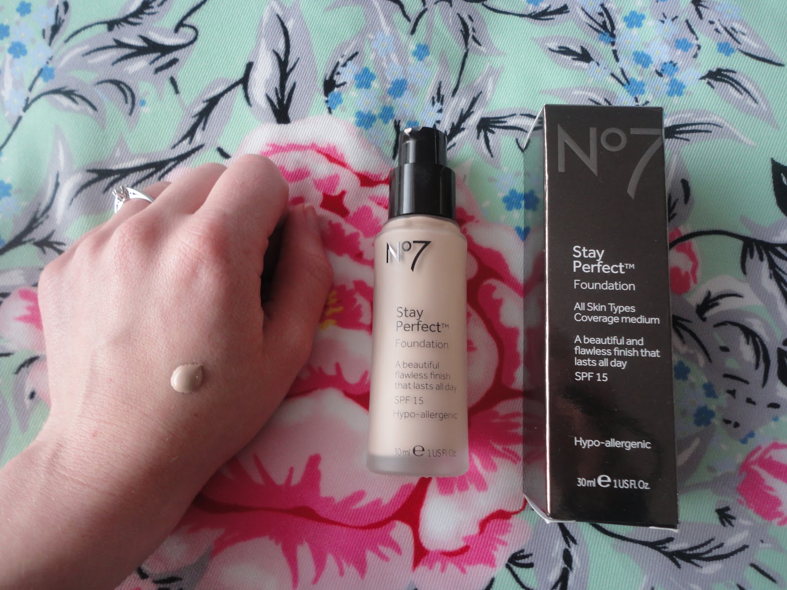 No7 Foundation Match Made Service and Stay Perfect Foundation in Calico ...