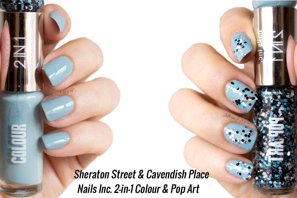 Nails Inc. 2-in-1 Colour & Pop Art collection | Sihaya's World