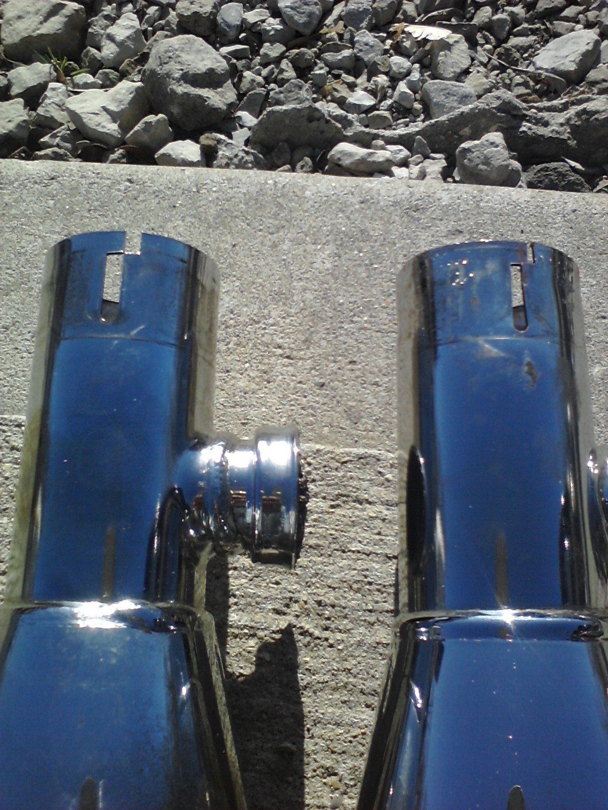 Harley Sportster mufflers for 81 Honda CM400T