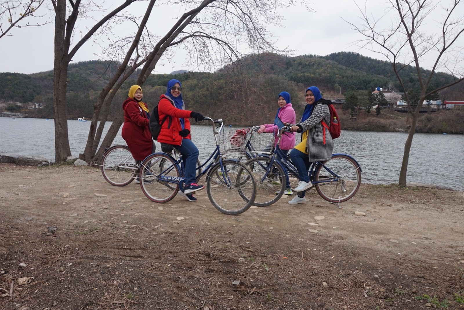 Tak sangka plak kalau naik basikal ni, kita baru la nampak kawasan lain ...