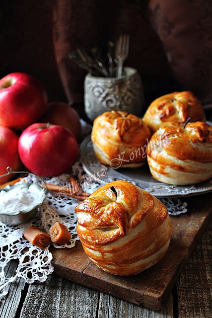 BLOGKONYHA: TÉSZTÁBAN SÜLT PIROS ALMA