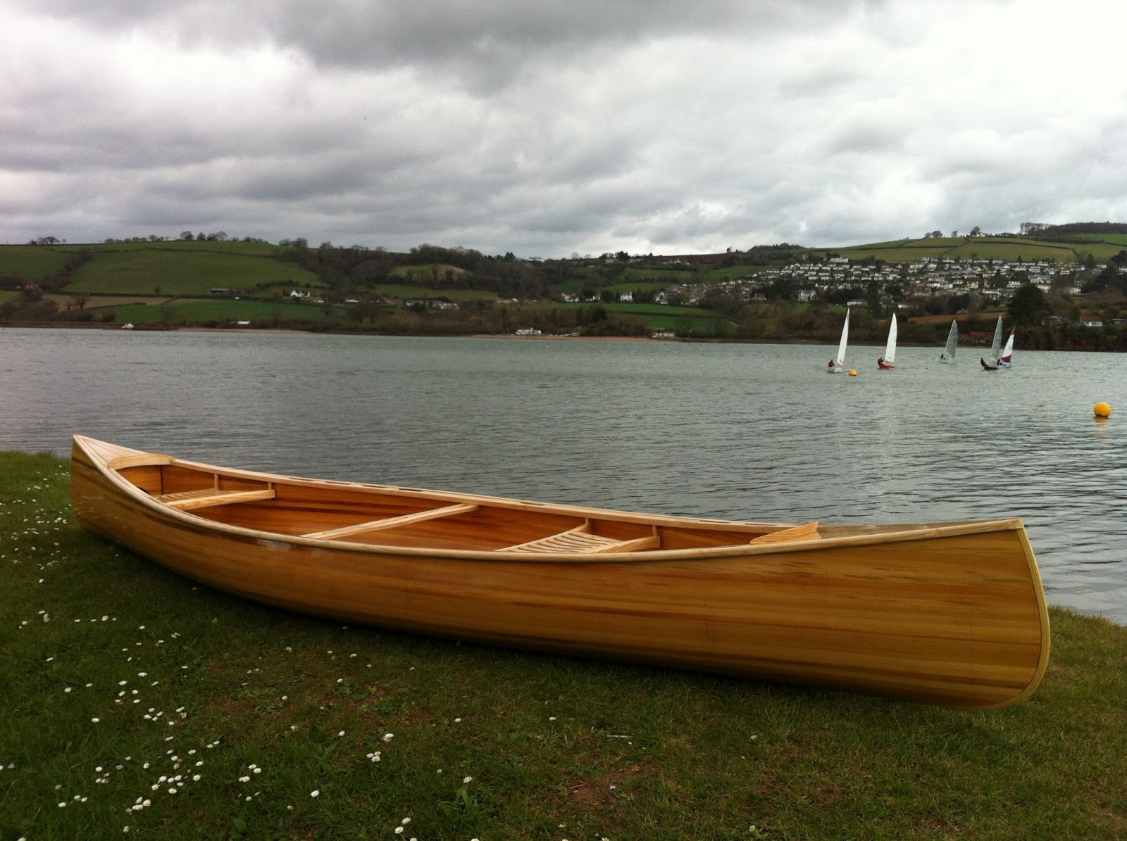 Current Projects: 14' Strip plank canoe final update