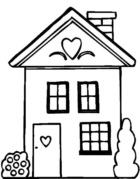 Whimsical Houses Coloring Pages Coloring Pages