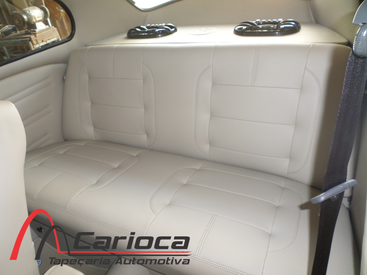 CARIOCA TAPEÇARIA: Fusca Branco (interior bege) Carioca Tapeçaria ...