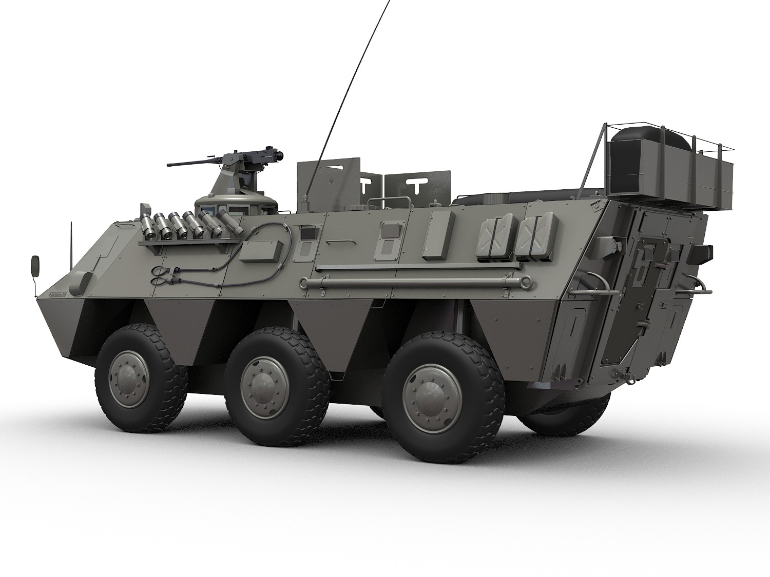 Modelos 3D: BMR-600 M1 en Mental Ray