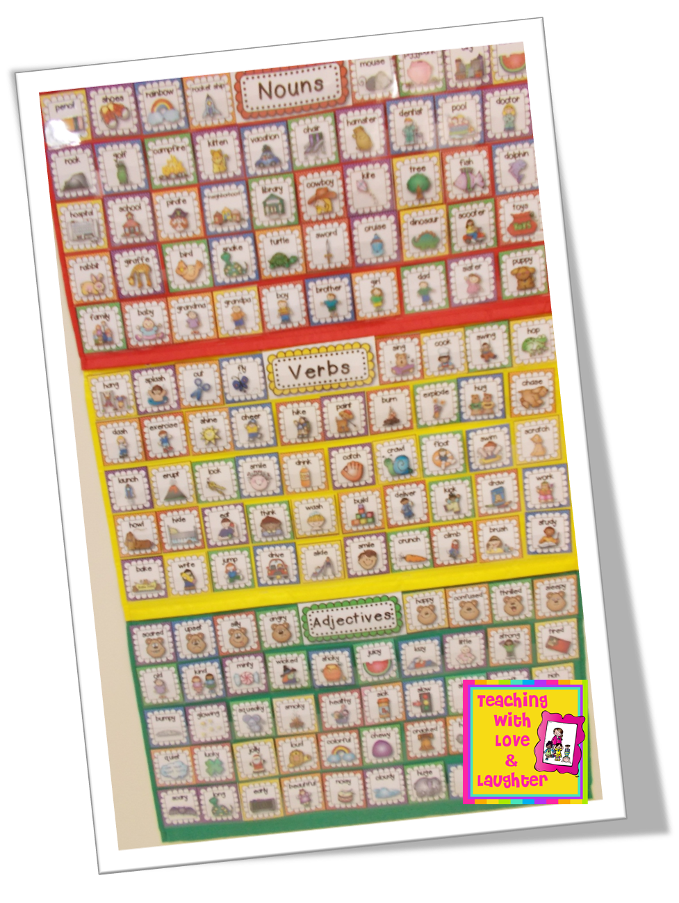 Teaching With Love and Laughter: Fun With Parts of Speech