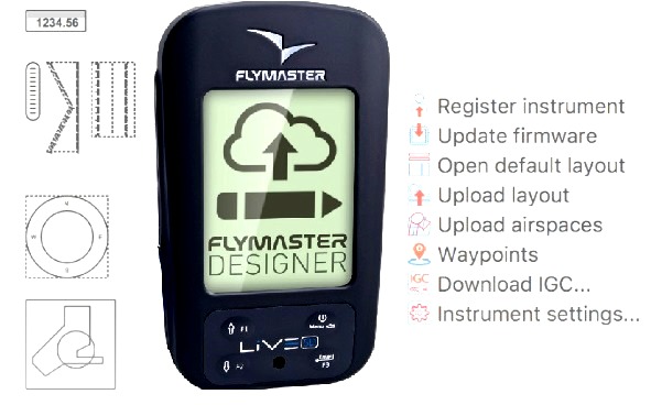 Flymaster versteht mehr Waypoint-Formate