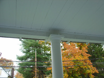 Life at Pugsley: Porch Column Bases 7: Finishing Touches