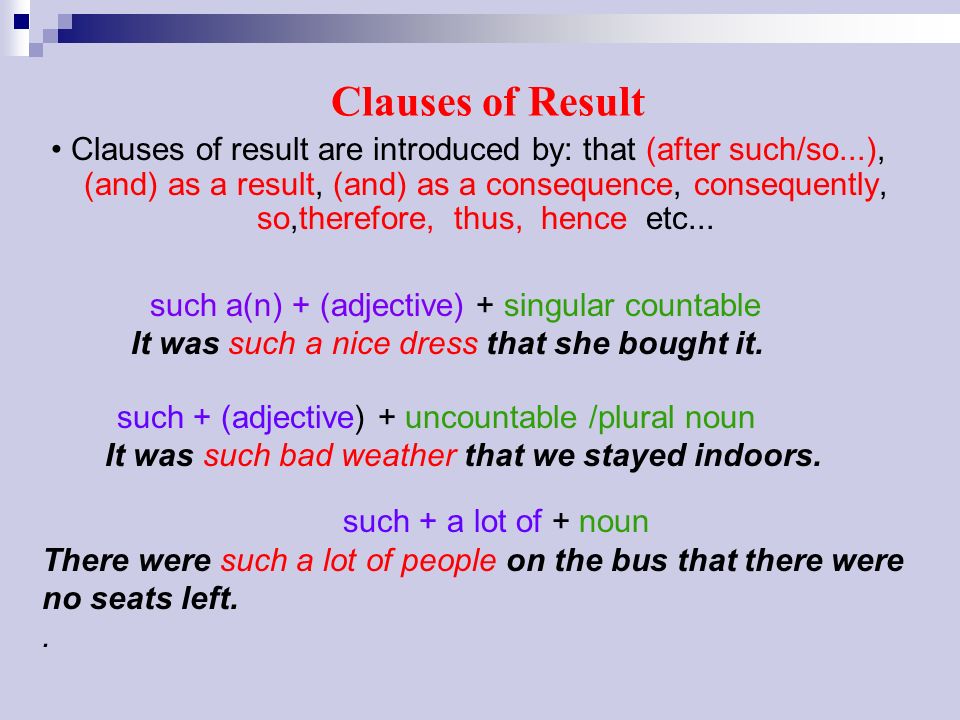 English Grammar: Expressing reason and purpose