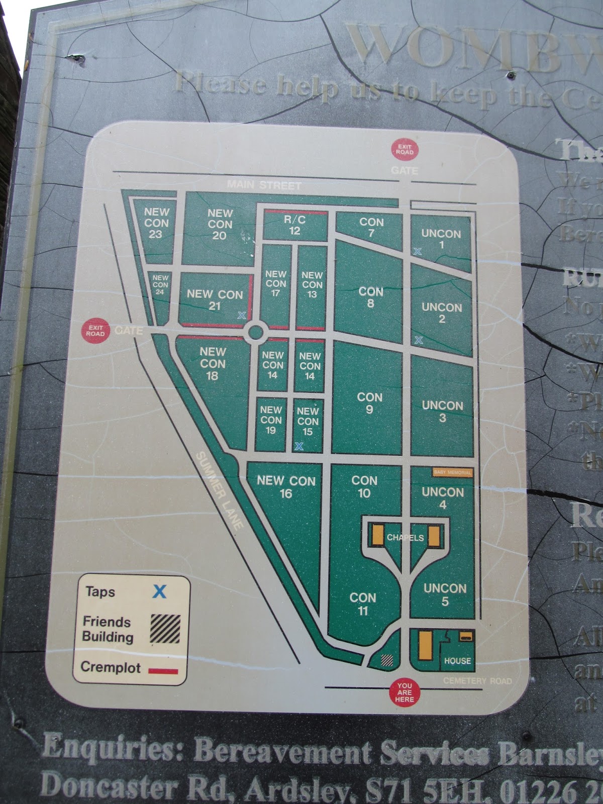 Wombwell 1914 - 1918: Wombwell Cemetery