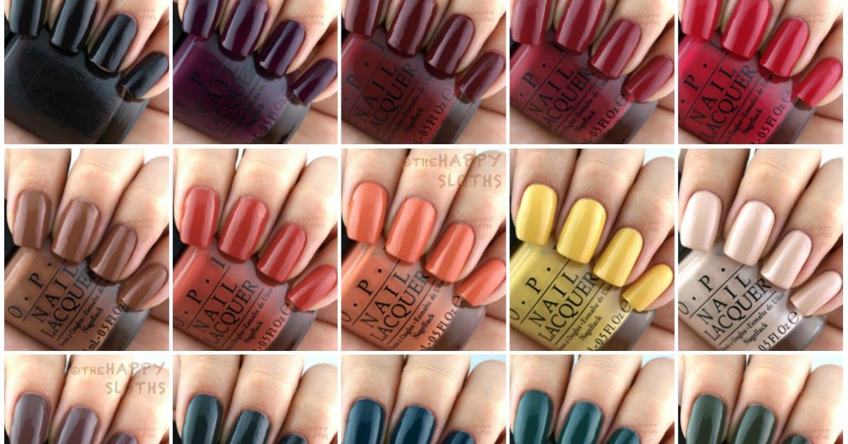 OPI Fall 2016 Washington DC Collection: Review and Swatches | The Happy ...