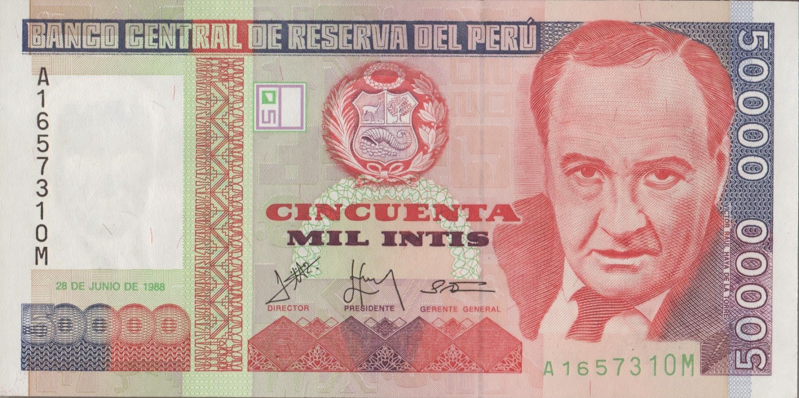 De lo social y mucho más: El Inti. Moneda nacional de Perú (1985-1991)