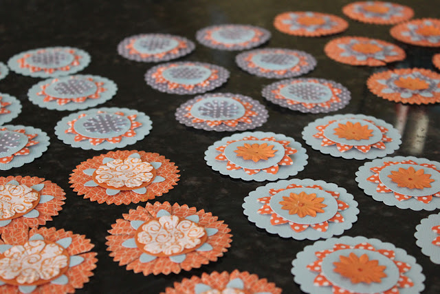 Cathie Filian: DIY: Paper Flower Cupcake Toppers