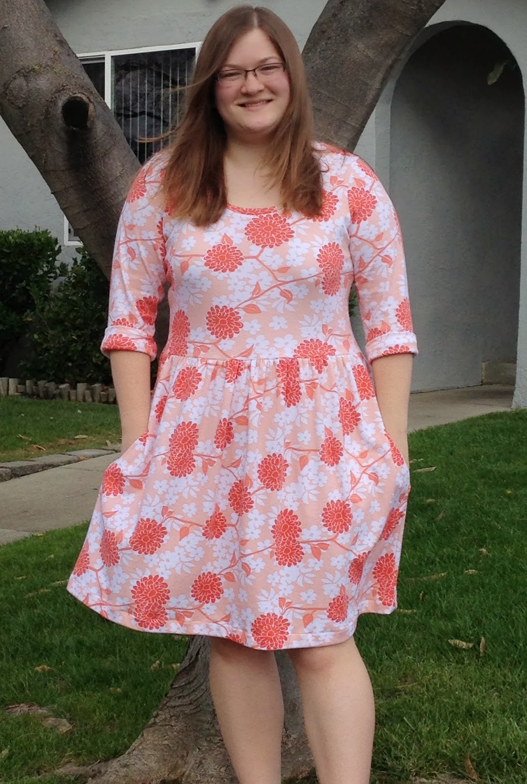 Allie Ann Sews: Out and About Dress Pattern by Sew Caroline