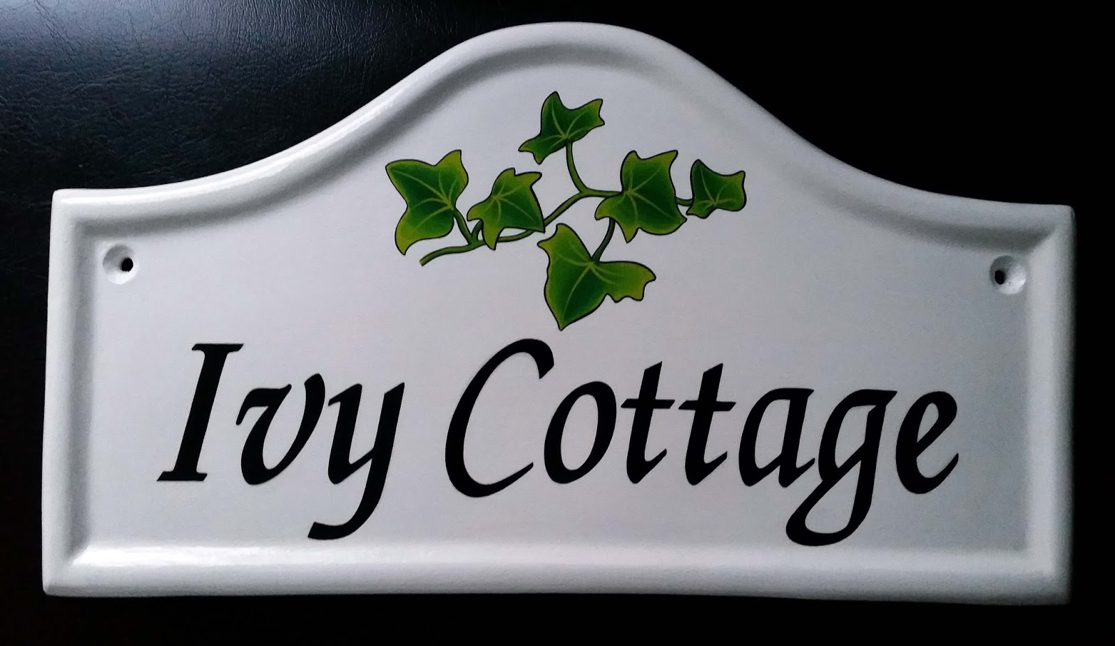 Hand Painted House Signs by Ceramic Art
