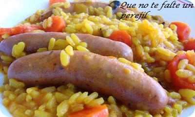 Arroz con Longaniza de Pollo y Premio