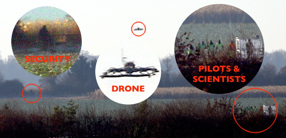 WRLTHD: Top-secret Amazon drone filmed above Cambridgeshire testing ...