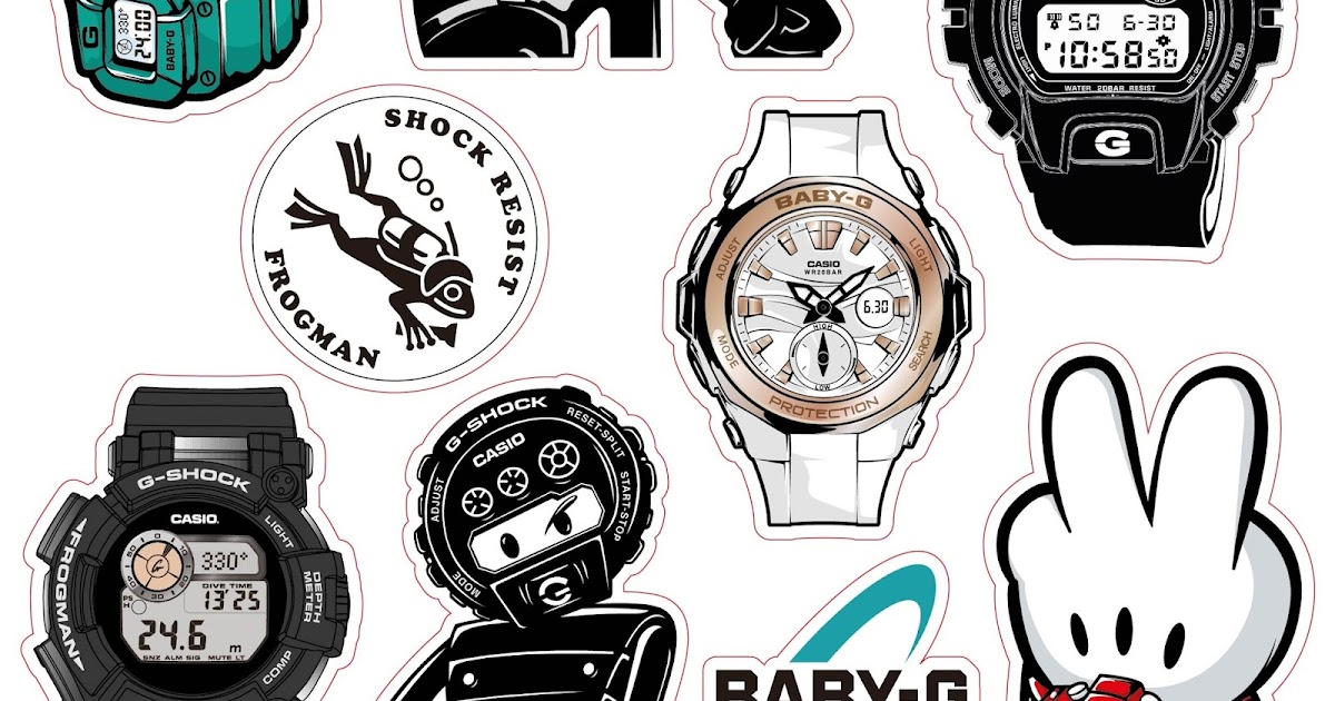 Bui - Wien Bhrombhadma: CASIO - sticker