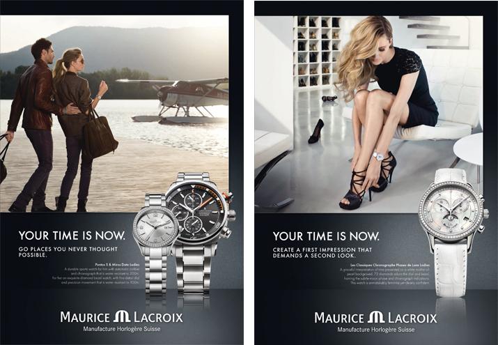 Your Time Is Now: Maurice Lacroix launches global ad campaign ...