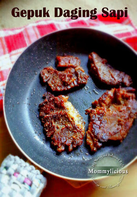 Gepuk Daging Sapi | Momylicious