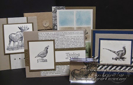 WORKIN' OUT THE INKS: MASCULINE CARD SET