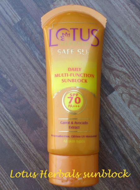 Lotus Herbals SPF-70 sunblock review – Harman's Beauty Blog