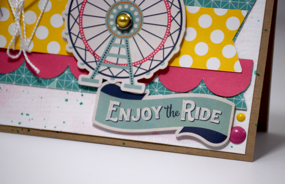 Simply Tya: Enjoy the Ride Card - Echo Park Summer Dreams Collection
