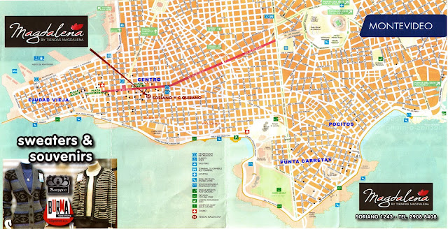 Mapa de Montevideo