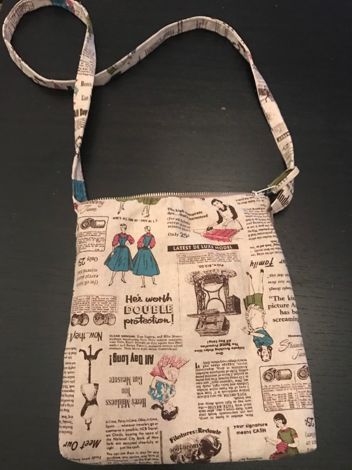espatchwork.net: Bolso de telas vintage
