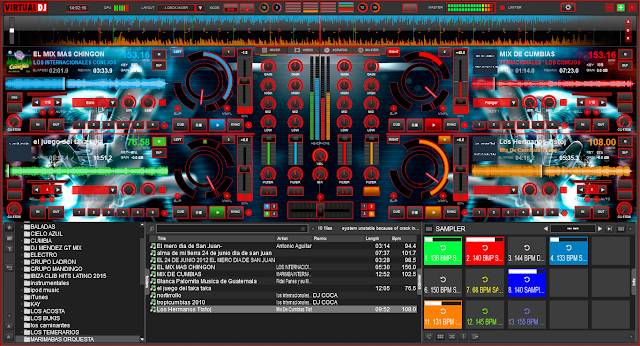 SKIN VIRTUAL DJ 8 2015 ACTUALIZADO JUNIO, JULIO, 4 DECKS DESCARGA ...